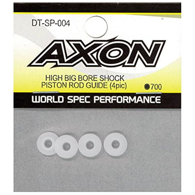 AXON HIGH BIG BORE SHOCK PISTON ROD GUIDE （4pic） DT-SP-004 ラジコンパーツ ...