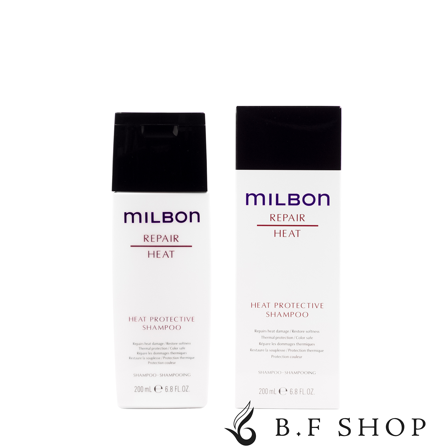 MILBON ミルボン REPAIR ヒートプロテクティブ シャンプー ボトル 200ml×1個 ヘアシャンプー - 最安値・価格比較 - Yahoo!ショッピング