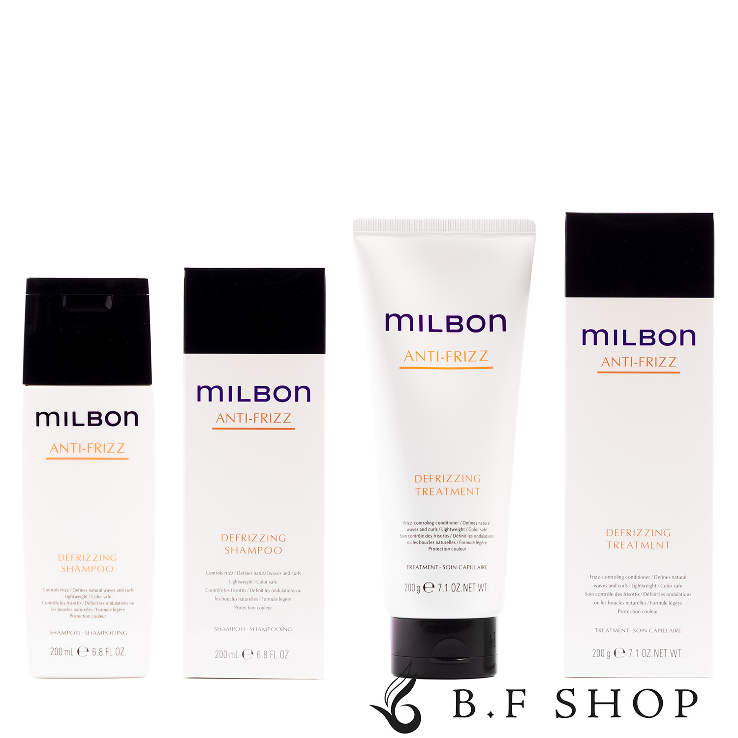MILBON ミルボン milbon ANTI-FRIZZ ディフリッジング シャンプー＆トリートメント セット（200ml＋200g）×1個 ヘアシャンプー - 最安値・価格比較 ...