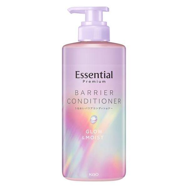 Kao エッセンシャル プレミアム バリアコンディショナー グロウ＆モイスト 本体/450mL×1 Essential Essential ...