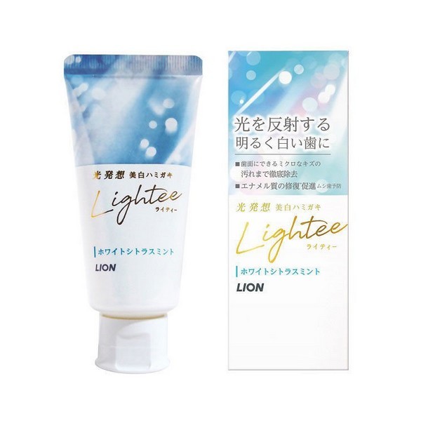 LION ライティー ハミガキ ホワイトシトラスミント 53g×1本 Lightee 歯磨き粉 - 最安値・価格比較 - Yahoo!ショッピング