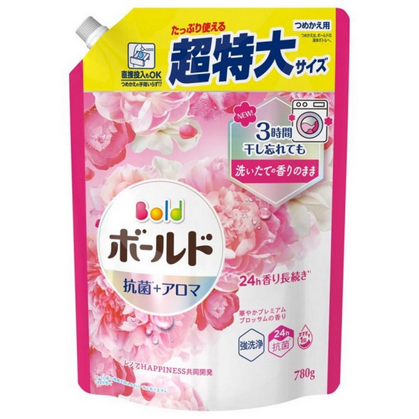 P&G ボールド [つめかえ用] 華やかプレミアムブロッサムの香り 780g × 1個 ボールド 液体洗剤 - 最安値・価格比較 - Yahoo!ショッピング｜口コミ・評判からも探せる
