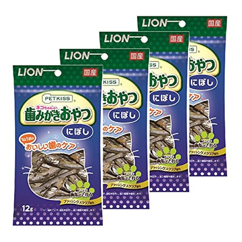 LION（ペット） PETKISS FOR CAT（ペットキッス） オーラルケア にぼし 12g×4個 PETKISS 猫用おやつ - 最安値・価格比較 - Yahoo!ショッピング｜口コミ ...