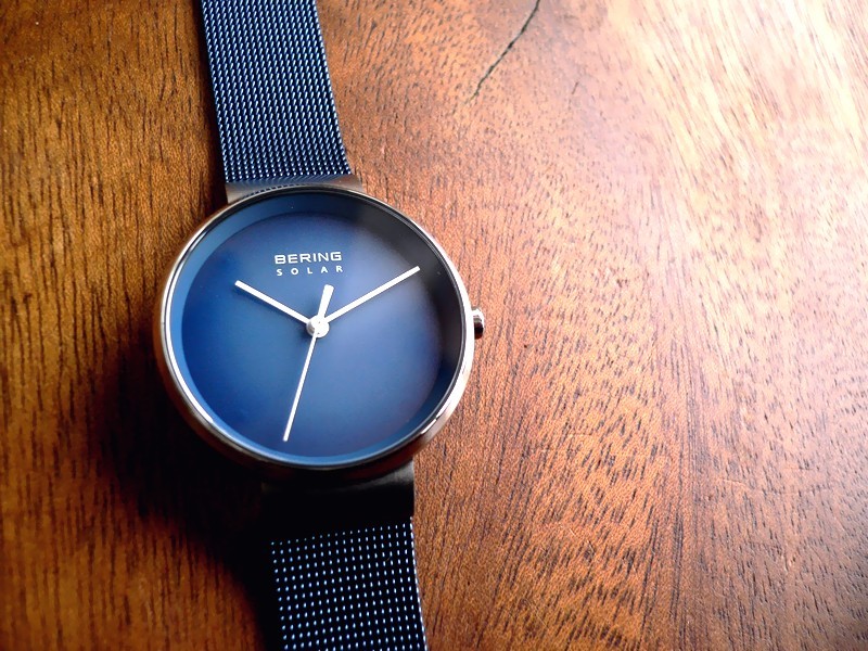 BERING ノベルティ ベーリング メッシュバンド ソーラー 腕時計 BERING ノベルティ ベーリング メッシュバンド ソーラー 腕時計