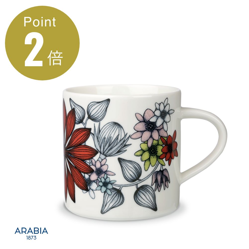 ARABIA ルノ マグ 0.35L 1005427 （サマーレイ） マグカップ - 最安値・価格比較 - Yahoo!ショッピング