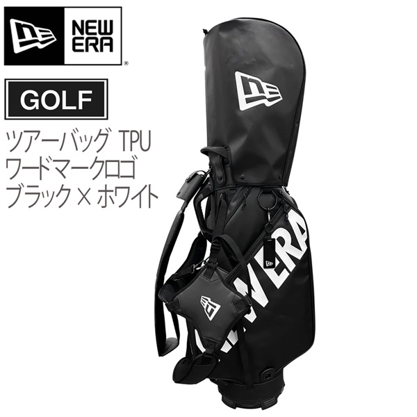 NEW ERA ツアーバッグ TPU ワードマークロゴ 13517845（ブラック/ホワイト） キャディバッグ - 最安値・価格比較 ...