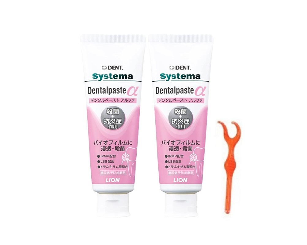 LION デント システマ デンタルペーストα フレッシュペパーミント 90g×2本 DENT. 歯磨き粉 - 最安値・価格比較 - Yahoo!ショッピング