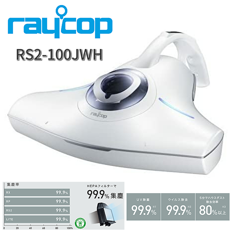 レイコップ レイコップ RS2 RS2-100JWH (ホワイト) 布団 レイコップ レイコップ RS2 RS2-100JWH (ホワイト) 布団