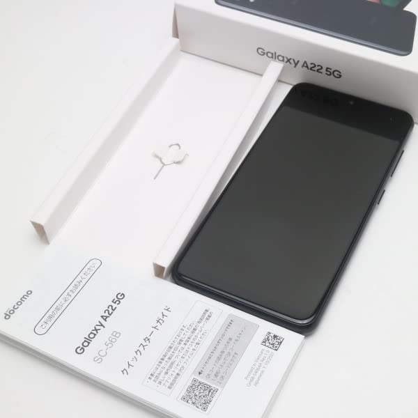 SAMSUNG Galaxy A22 5G SC-56B 5.8インチ メモリー4GB ストレージ64GB ブラック ドコモ Galaxy Galaxy A アンドロイドスマートフォン - 最 ...