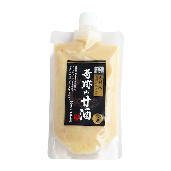 まるみ麹本店 奇跡の甘酒（玄米）300gパウチ 1本 甘酒 - 最安値・価格比較 - Yahoo!ショッピング｜口コミ・評判からも探せる