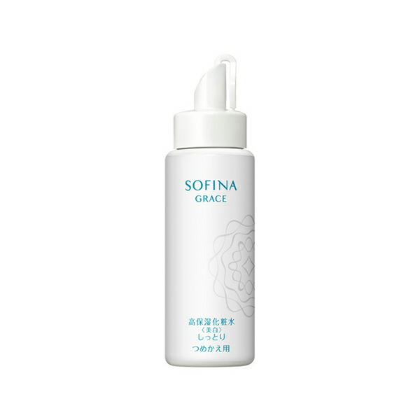 SOFINA ソフィーナ グレイス 高保湿化粧水＜美白＞ （しっとり） レフィル 130ml ×1個 （医薬部外品） SOFINA GRACE スキンケア、フェイスケア化粧水 - 最安値・価格 ...