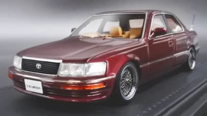 ignition model Toyota CELSIOR （F10） Dark Red （1/43スケール レジン IG1824） おもちゃ ...