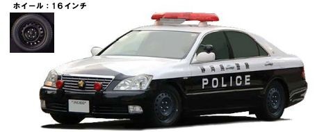 ignition model Toyota Crown （GRS180） 静岡県警 交通機動隊55号 （1/43スケール レジン IG2094 ...