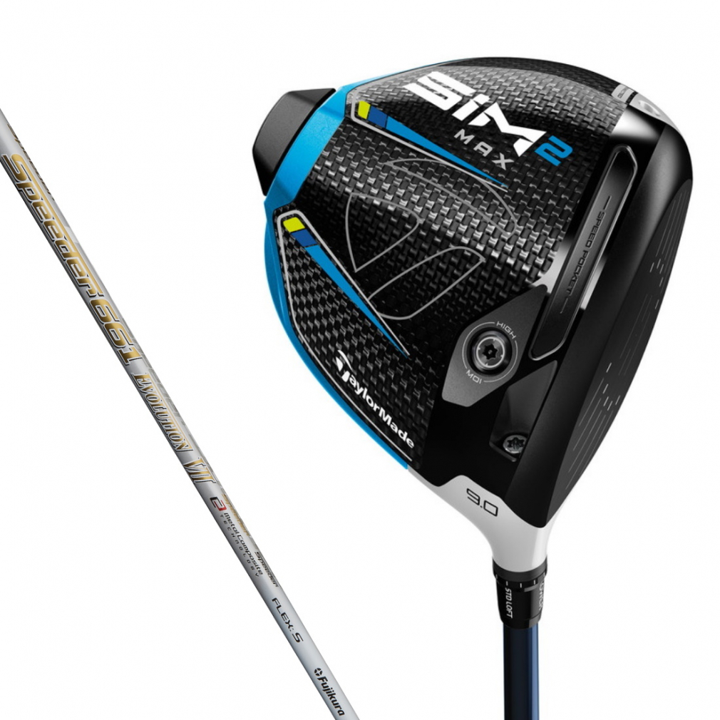 TaylorMade TaylorMade SIM2 MAX ドライバー[Speeder 661 EVOLUTION VII（カーボン）]（1W/S/9度） SIM ゴルフ ドライバー - 最 ...