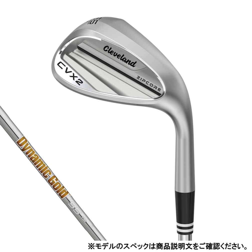 Cleveland Golf Cleveland Golf CVX 2 ZIPCORE ウエッジ[Dynamic Gold 95]（48 ...