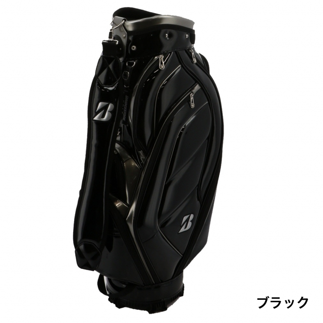 ブリヂストンスポーツ BRIDGESTONE キャディバッグ 総エナメルモデル 9.5型 CBG112 BRIDGESTONE GOLF ...