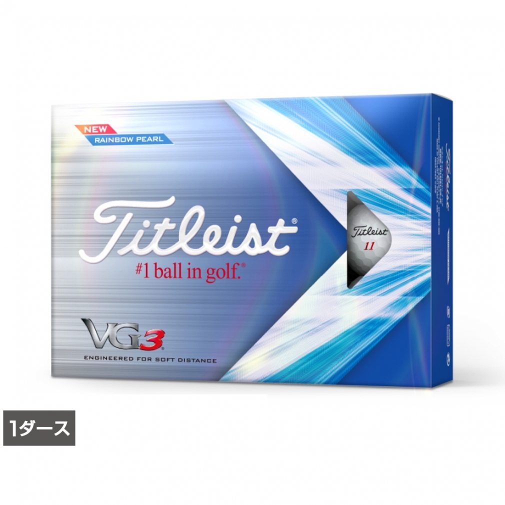 Titleist VG3 （レインボーパール） 2022年モデル 1ダース Titleist VG3 ゴルフボール - 最安値・価格比較 - Yahoo!ショッピング