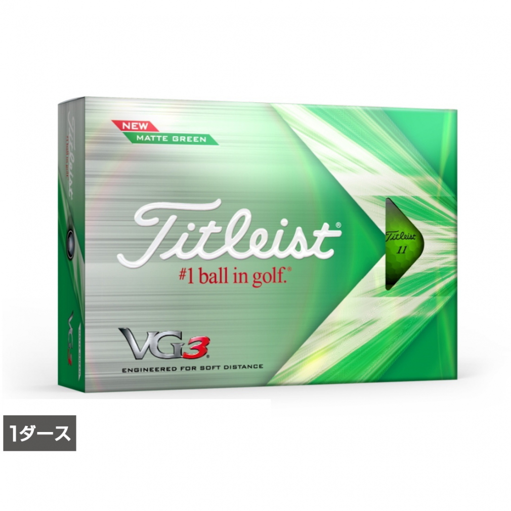 Titleist VG3 （マットグリーン） 2022年モデル 1ダース Titleist VG3 ゴルフボール - 口コミ・レビュー - Yahoo!ショッピング