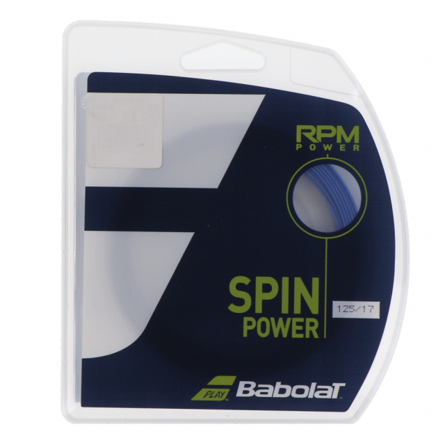 Babolat RPM POWER 1.25mm 12m（ブルー）×1張 硬式テニス ガット - 最安値・価格比較 - Yahoo ...