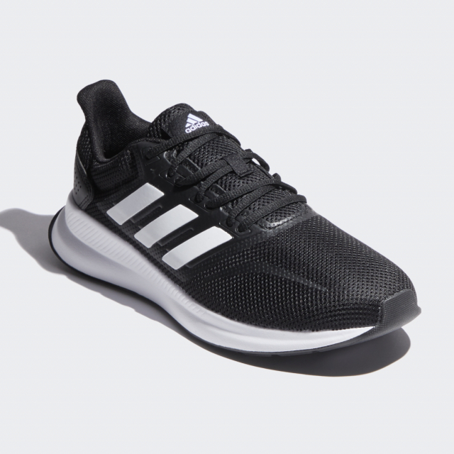 adidas ファルコンラン M F36199 （コアブラック×ランニングホワイト×コアブラック） メンズランニングシューズ - 最安値・価格 ...