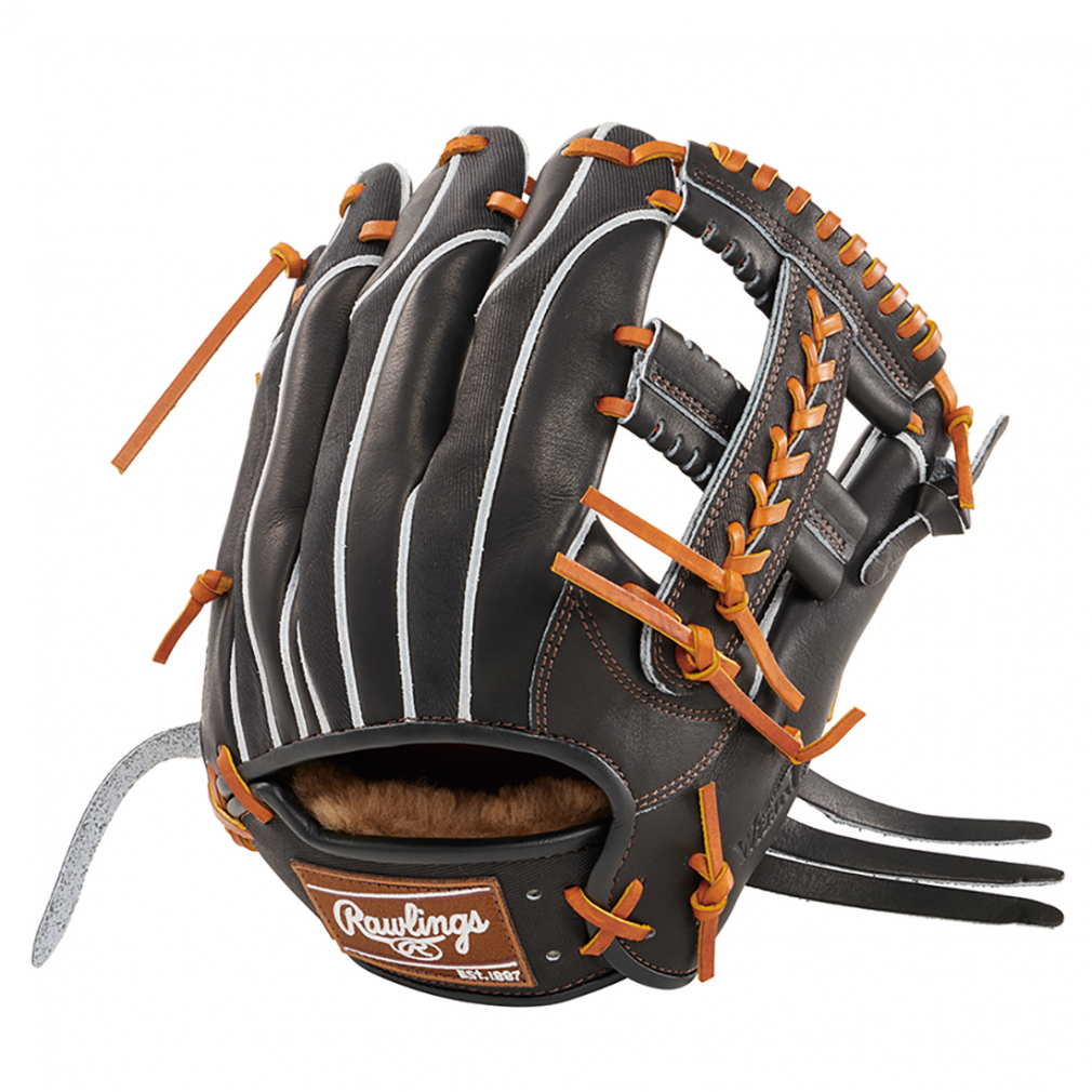 Rawlings PRO PREFERRED Wizard #02 Embossed 内野手 右投 （ブラック/ジーンズ） GH4FPW2CK4MG-B/JNS プロプリファード 硬式グローブ ...