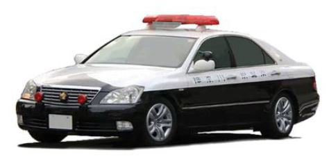 ignition model Toyota Crown （GRS180） 神奈川県警 高速道路交通警察隊 556号 （1/43スケール レジン ...