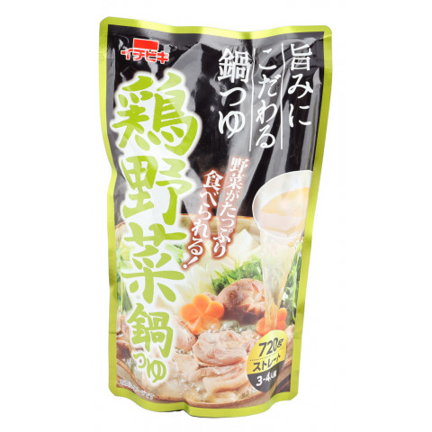 イチビキ ストレート鶏野菜鍋つゆ 720g ×10袋入 なべつゆ、なべスープ - 最安値・価格比較 - Yahoo!ショッピング｜口コミ・評判からも探せる