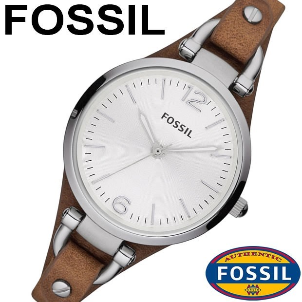 FOSSIL FOSSIL GEORGIA ES3060 （ブラウン） レディースウォッチ - 最安値・価格比較 - Yahoo!ショッピング ...