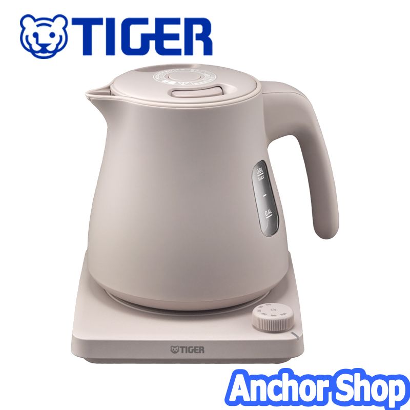 タイガー魔法瓶 蒸気レス電気ケトル 温度調節機能付き QUICK＆SAFE＋ 0.8L PTV-A080-CB （ブロンドベージュ） 電気ケトル - 最安値・価格比較 - Yahoo!ショッピング