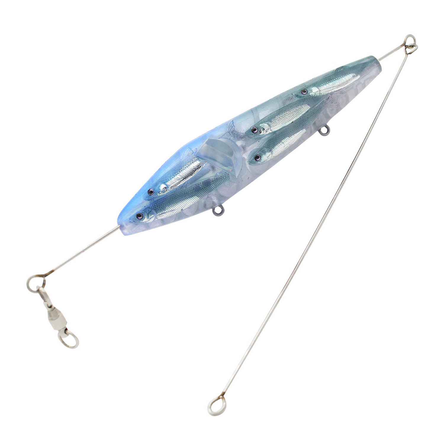 LITTLE JACK PANICKING SURVIVOR 40g #01 BLUE BAIT SILVER LAME ハードルアー ミノー ...