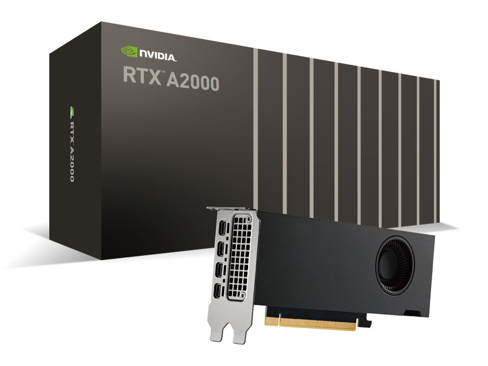 nVidia NVIDIA RTX A2000 (ENQRA2000-6GER) グラフィックボード、ビデオカード - 最安値・価格比較 - Yahoo!ショッピング｜口コミ・評判からも探せる