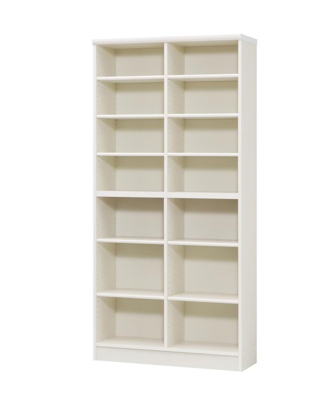 大洋 Shelfit エースラック/カラーラック W865×D310×H1780mm AR/NC1890 （ホワイト） 本棚、書棚 - 最安値 ...