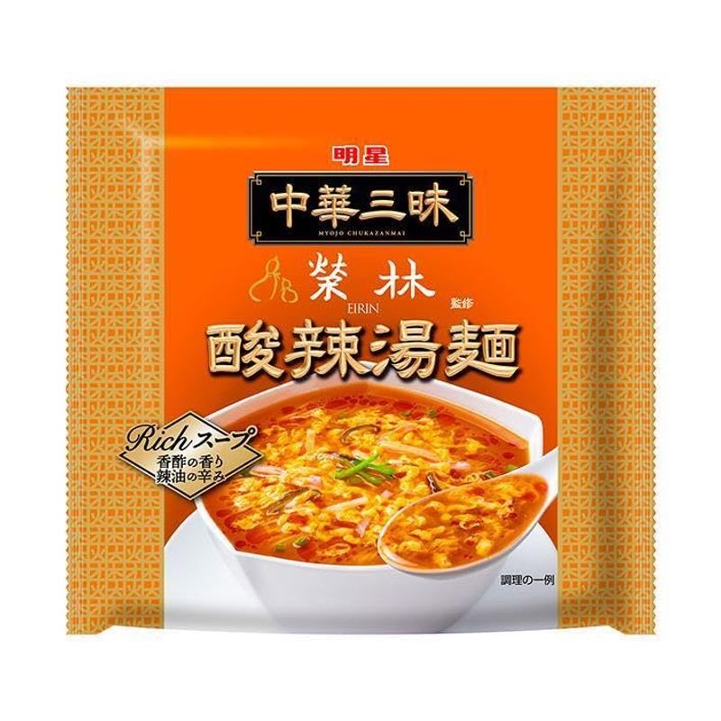 明星食品 明星 中華三昧 榮林 豆乳酸辣湯麺 101g×12個 インスタントラーメン - 最安値・価格比較 - Yahoo!ショッピング｜口コミ・評判からも探せる