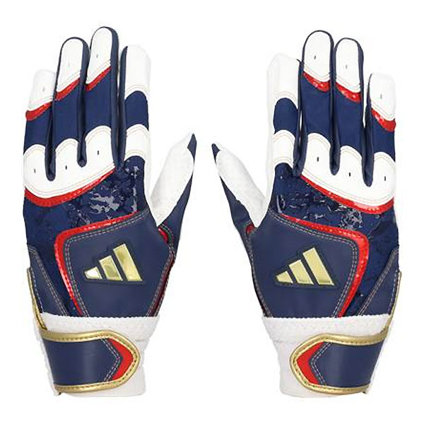 adidas adidas ジュニア用バッティング手袋 両手用 LBG903 2964（ネイビー/レッド） バッティンググローブ - 最安値・価格比較 - Yahoo!ショッピング｜口コミ ...