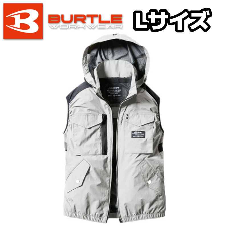 BURTLE ACタクティカルベスト AC1154-60-L アッシュグレー （Lサイズ） 電動ファン付きウエア - 最安値・価格比較 - Yahoo!ショッピング｜口コミ・評判からも探せる