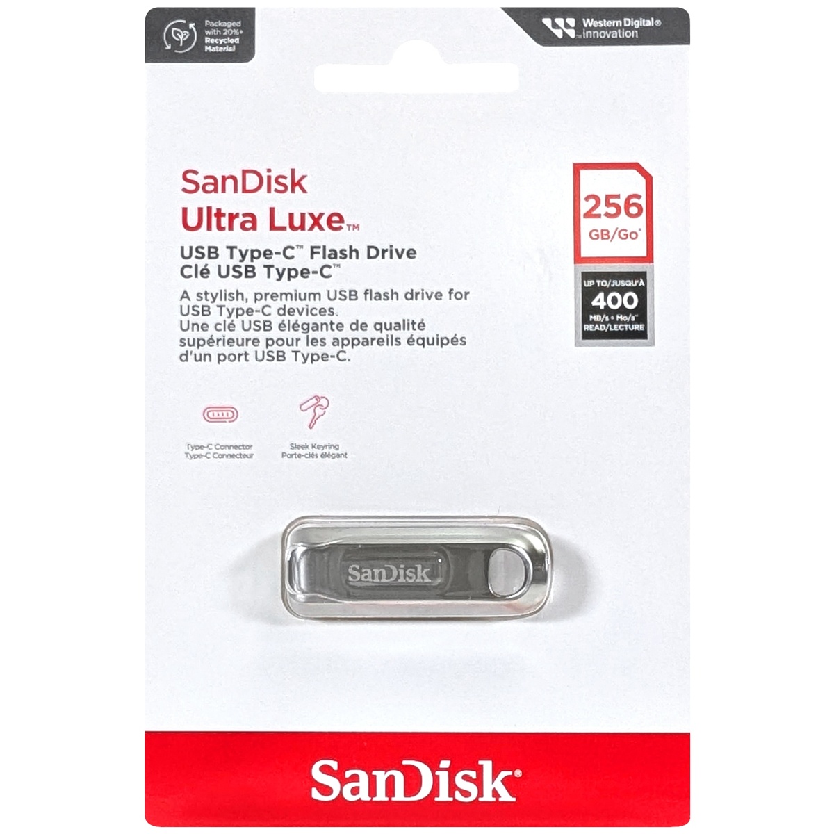 SanDisk Ultra Luxe USB Type-C SDCZ75-256G-G46 （256GB） SanDisk Ultra USB ...