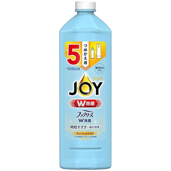 P&G 除菌ジョイコンパクトW消臭 フレッシュシトラス 詰替用 670ml ×1 ジョイ(P&G) 台所用洗剤 - 最安値・価格比較 - Yahoo!ショッピング｜口コミ・評判からも探せる