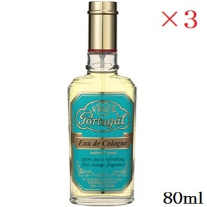 4711 4711 ポーチュガル オーデコロン ナチュラルスプレー 80ml×3個 男性用香水、フレグランス - 最安値・価格比較 - Yahoo!ショッピング｜口コミ・評判からも探せる