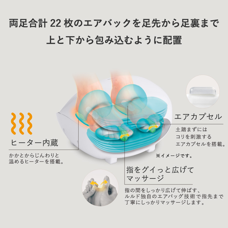 アテックス ルルド フットケア AX-HPL207Swh（ホワイト） ルルド マッサージ器 - 最安値・価格比較 - Yahoo!ショッピング｜口コミ・評判からも探せる