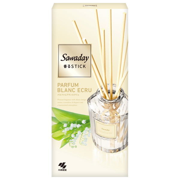 小林製薬 Sawaday 香るStick PARFUM パルファムブランエクリュ 本体 70ml×1個 Sawaday 香るStick 部屋用（芳香剤、消臭剤） - 最安値・価格比較 ...