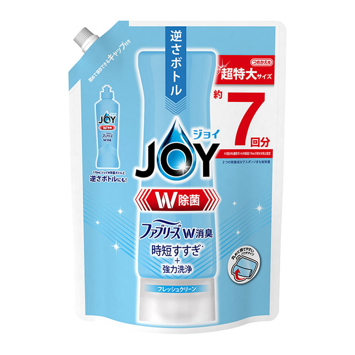 P&G 除菌ジョイコンパクトW消臭 フレッシュクリーン 詰替用 910ml ×1 ジョイ(P&G) 台所用洗剤 - 最安値・価格比較 - Yahoo!ショッピング