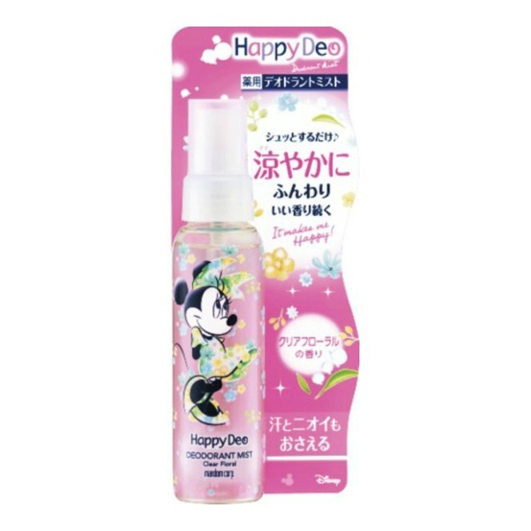 mandom Happy Deo デオドラントミスト クリアフローラルの香り 80ml マンダム ×1個 マンダム ハッピーデオ 制汗、デオドラント剤 - 最安値・価格比較 - Yahoo ...