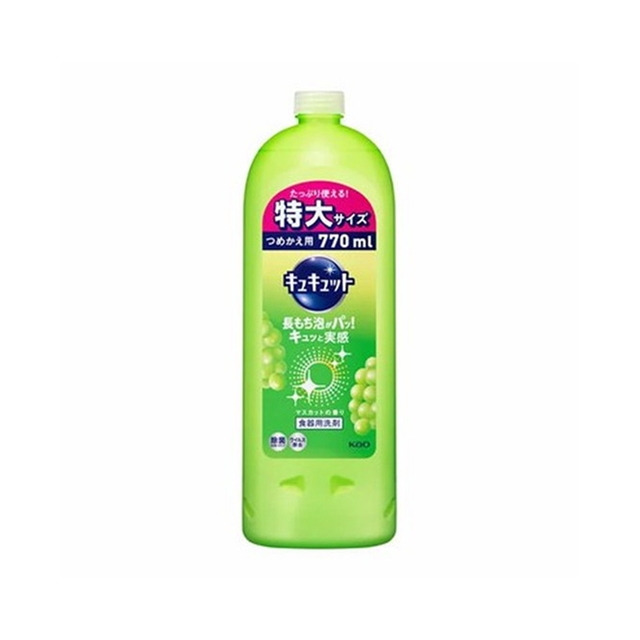 Kao キュキュット マスカットの香り 詰替用 770ml×12 キュキュット 台所用洗剤 - 最安値・価格比較 - Yahoo!ショッピング｜口コミ・評判からも探せる