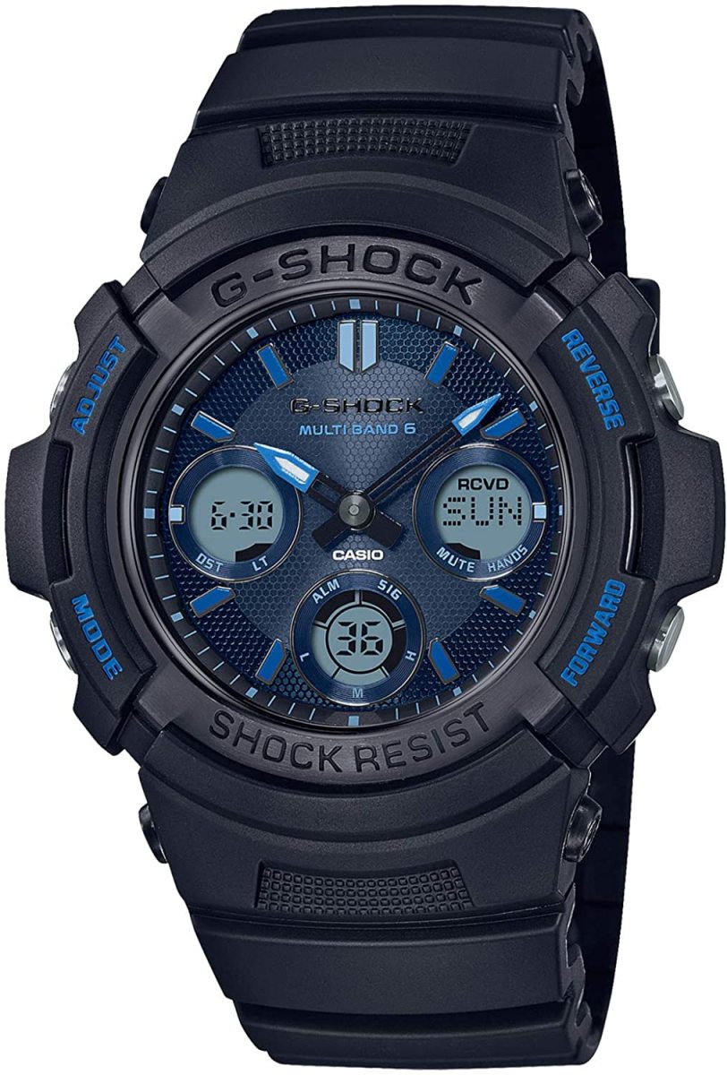 CASIO G-SHOCK ANALOG-DIGITAL AWG-100 M100 SERIES AWG-M100SF-1A2JR （ブラック ...