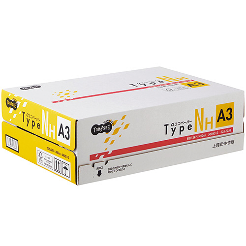 TANOSEE TANOSEE αエコペーパー タイプNH A3 500枚×3束 プリンター用紙、コピー用紙 - 最安値・価格比較 - Yahoo!ショッピング