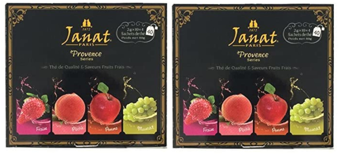 Janat ジャンナッツ プロヴァンス フルーツティーアソート ティーバッグ 40袋 ×1セット ティーバッグ紅茶 - 最安値・価格比較 - Yahoo!ショッピング｜口コミ・評判からも探せる