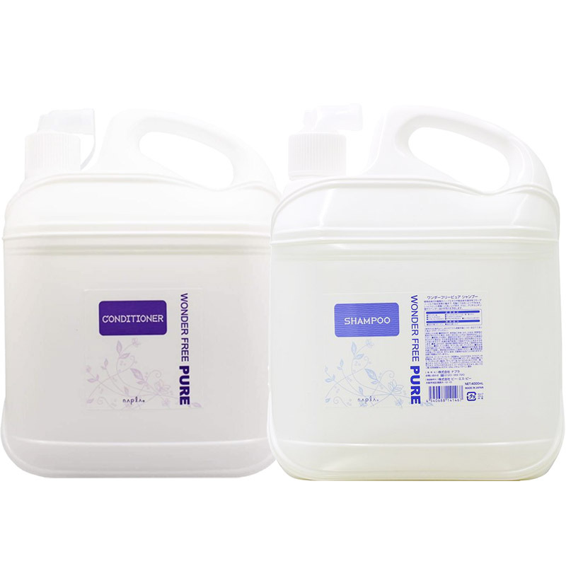 napla ナプラ ワンダーフリーピュア シャンプー＆コンディショナー セット（4000ml＋4000ml）×1個 ヘアシャンプー - 最安値・価格比較 - Yahoo!ショッピング
