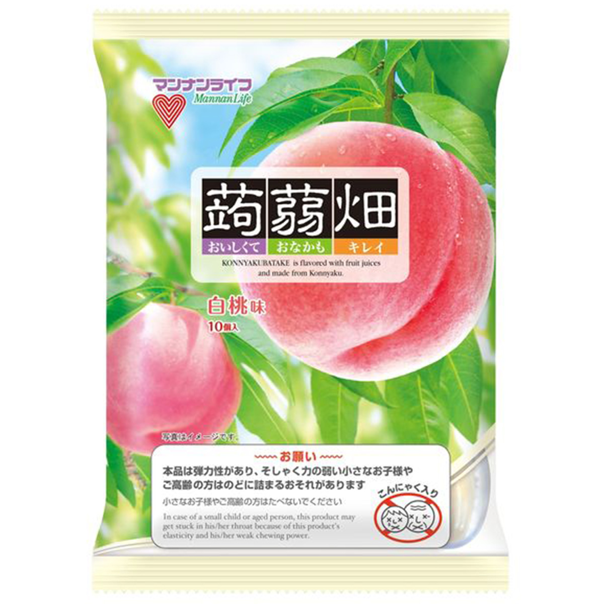 マンナンライフ 蒟蒻畑 白桃味 （25g×10個入）× 1個 蒟蒻畑 ゼリー - 最安値・価格比較 - Yahoo!ショッピング｜口コミ・評判からも探せる