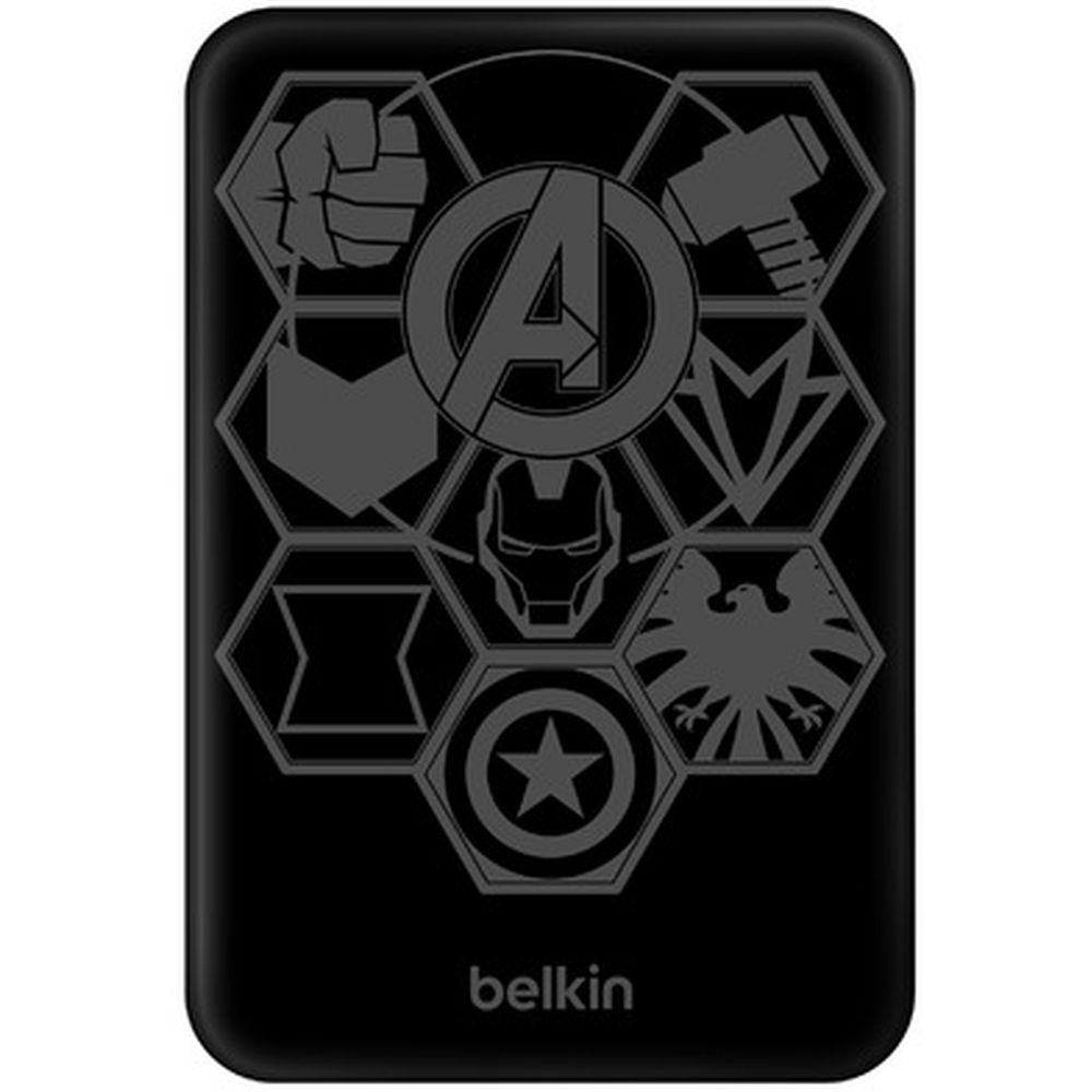Belkin BPD004qcBG-DY （Magnetic Wireless Power Bank 5K ＋ Stand Disney ...