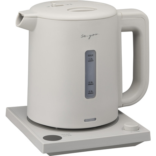 DOSHISHA ON℃ZONE 白湯専科 電気ケトル EKZ-102MSG （グレー） ON℃ZONE 電気ケトル - 最安値・価格比較 - Yahoo!ショッピング